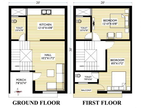18x30 House Plan | Best 3bhk Duplex House Plan With Vastu